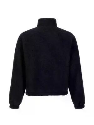 JIL SANDER Textured-knit Zip-up Cardigan