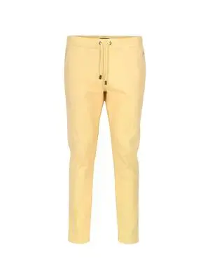 Isaia Drawstring-waistband Trousers - Yellow
