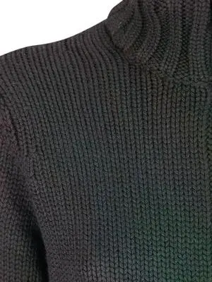 Labo.art Ribbed-knit Zip-up Cardigan