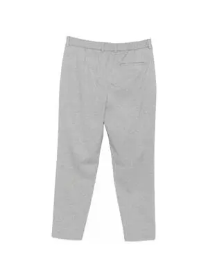 BOSS Elasticated-waistband Trousers - Grey