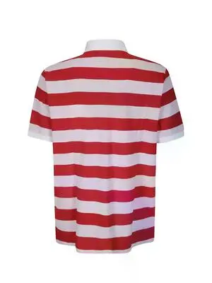 ICECREAM Cones & Bones Striped Polo Shirt