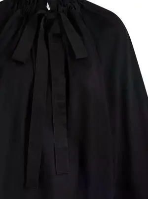 PATOU Ruffled Tie-neck Blouse
