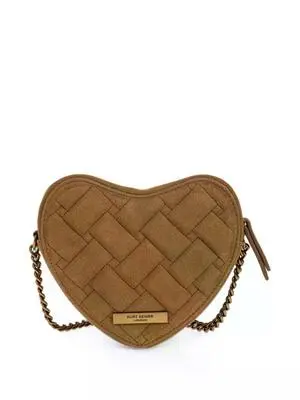 Kurt Geiger Kensington Heart Woven Mini Bag