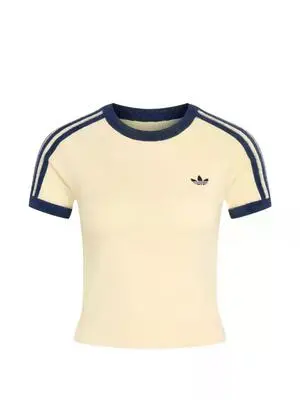 Adidas Knitted T- Shirt - Neutrals