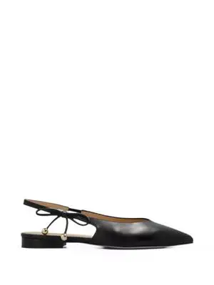 Furla Poppy Slingback Ballet Flats - Black
