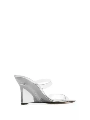 STUART WEITZMAN Transparent-strap Wedge Sandals