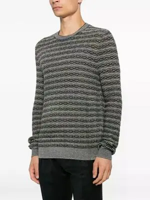 Emporio Armani Horizontal-stripe Sweater