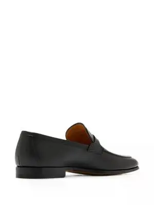 Magnanni Buckled Leather Loafers