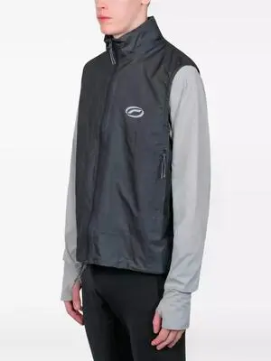 OPTIMISTIC RUNNERS Zip Gilets - Grey