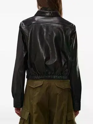 R13 Grained Texture Elasticated Hem Jacket