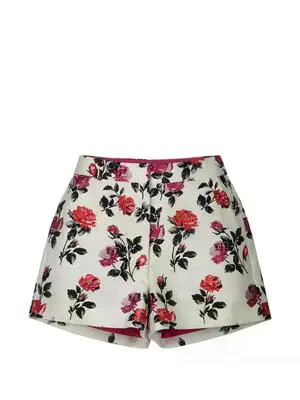 Valentino Garavani Floral-printed Shorts - White