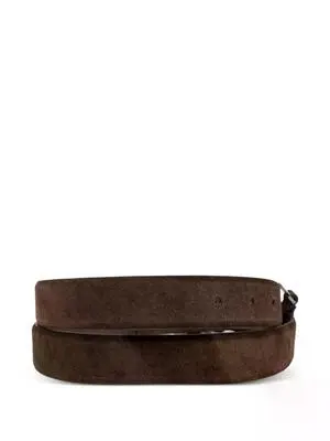 Attico Chain-detail Suede Belt