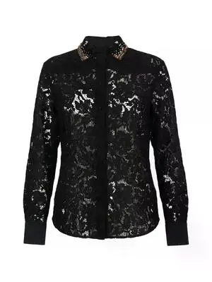 VALENTINO Valentino Garavani Sequin-Embellished Lace Shirt