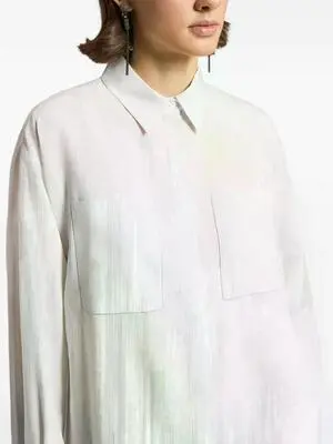 Peserico Striped Patch-pocket Shirt