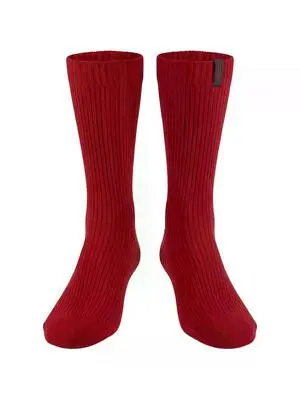 Valentino Garavani Logo-patch Socks