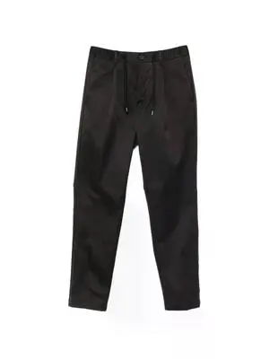Herno Tailored Trousers With Drawstring Waistband - Black