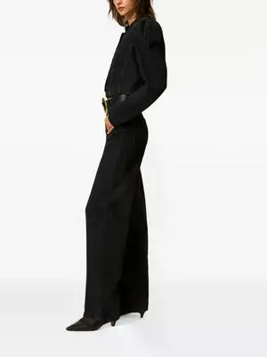 TWINSET Wide-leg Jeans With Five Pockets
