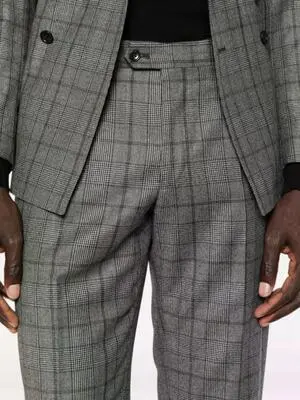 Tagliatore Check-pattern Double-breasted Suit