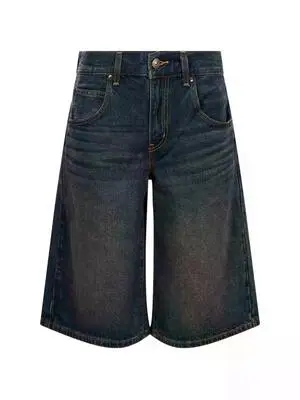 LEVI'S Super Baggy Wide Leg Denim Shorts - Blue