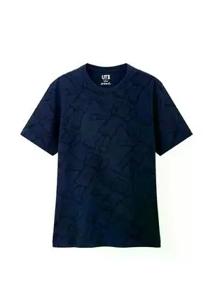 KAWS Holiday-print T-shirt - Blue
