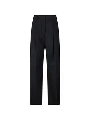 THELATEST Pleated Wide-leg Trousers