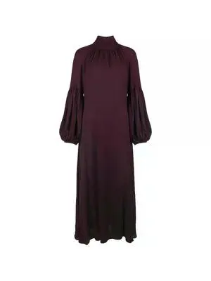 Valentino Garavani High-neck Dress - Purple