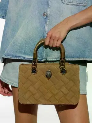 Kurt Geiger Kensington Woven Tote Bag - Brown