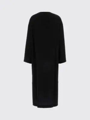 THE ROW Long Sleeve V-neck Maxi Dress