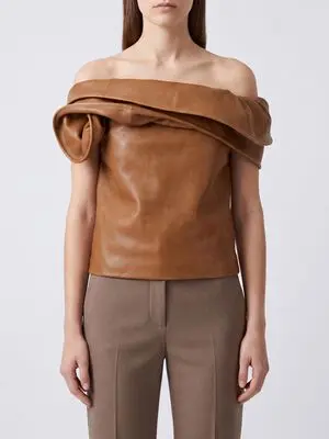 Magda Butrym Leather Skirt
