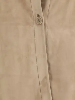 SALVATORE SANTORO Suede Shirt - Earth