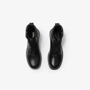 Burberry Leather Durham Boots
