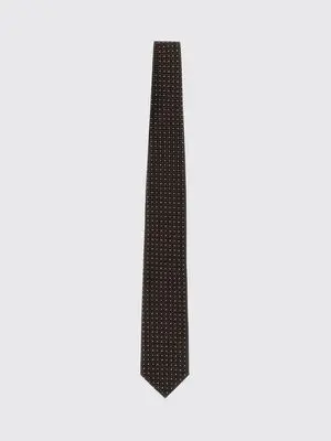 TOM FORD Polka Dot Silk Neck Tie - Coffee