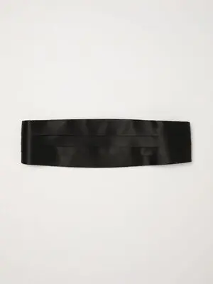 Brioni Cummerbund Belt - Black