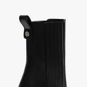 Burberry Leather Pillar Ankle Boots