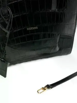 HIDESINS Flap M Croc-effect Leather Tote Bag