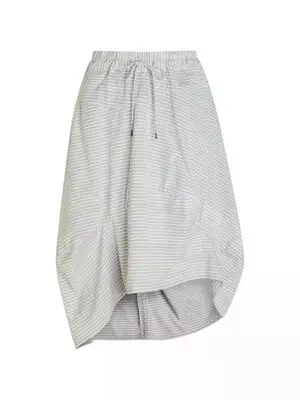 VIVIENNE WESTWOOD Aerodrome Asymmetric Midi Skirt - Grey