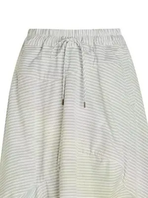 VIVIENNE WESTWOOD Aerodrome Asymmetric Midi Skirt - Grey