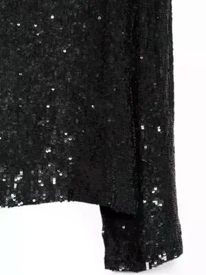 P.a.r.o.s.h Sequin-embellished Bow-detail Blouse