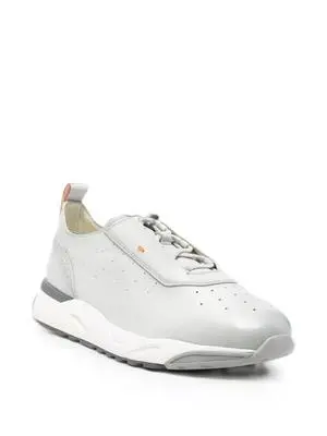 Santoni Perforated Sneakers