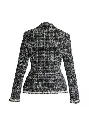 Erdem Tweed Single-breasted Blazer