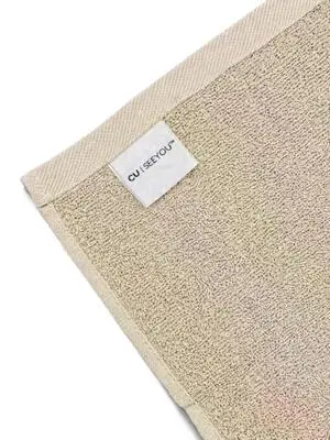 CU I SEEYOU Logo-detail Bath Towel