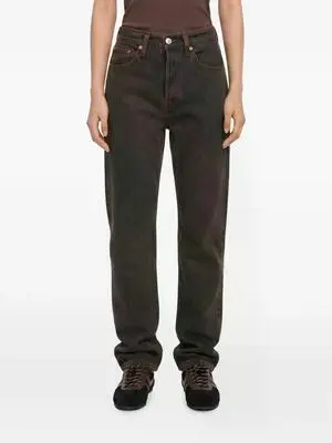 LEVI'S Logo-patch Straight-leg Jeans