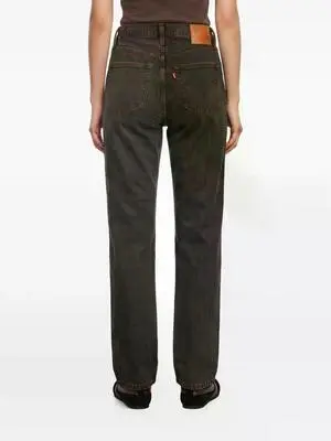 LEVI'S Logo-patch Straight-leg Jeans