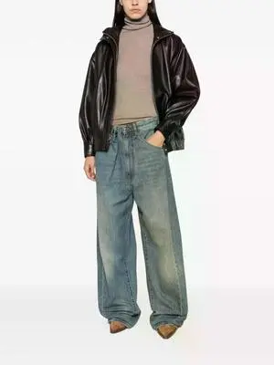 DARKPARK Asymmetric Waist Jeans