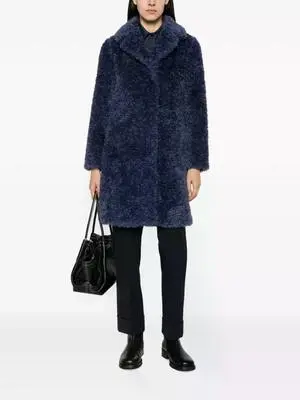 Herno Textured-finish Notched-lapel Coat