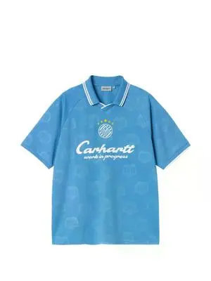 Carhartt Work In Progress Short Sleeve Heart Jacquard Polo