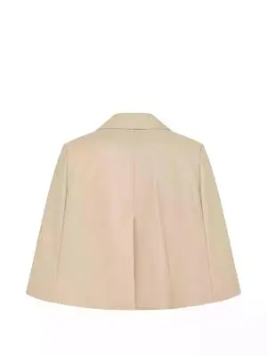 Max Mara Water-repellent Gabardine Cape - Neutrals