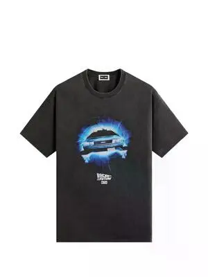 Kith X Back To The Future Delorean T-shirt - Black