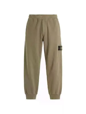 Stone Island Logo-patch Track Pants - Green