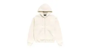 StÜssy Cursive Applique Zip Hoodie